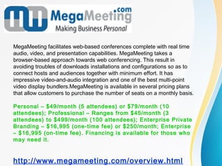 Useful Video Conferencing Tools | PPT | Web Conferencing | Computer ...