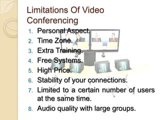 Video conferencing | PPTX