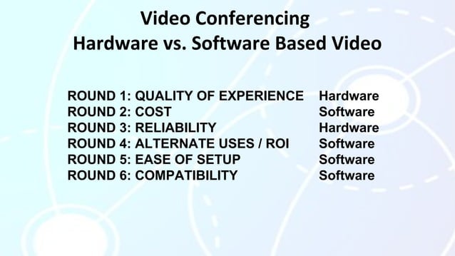 Intro to Video Conferencing | PPT