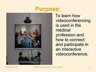 Videoconferencing Presentation | PPT