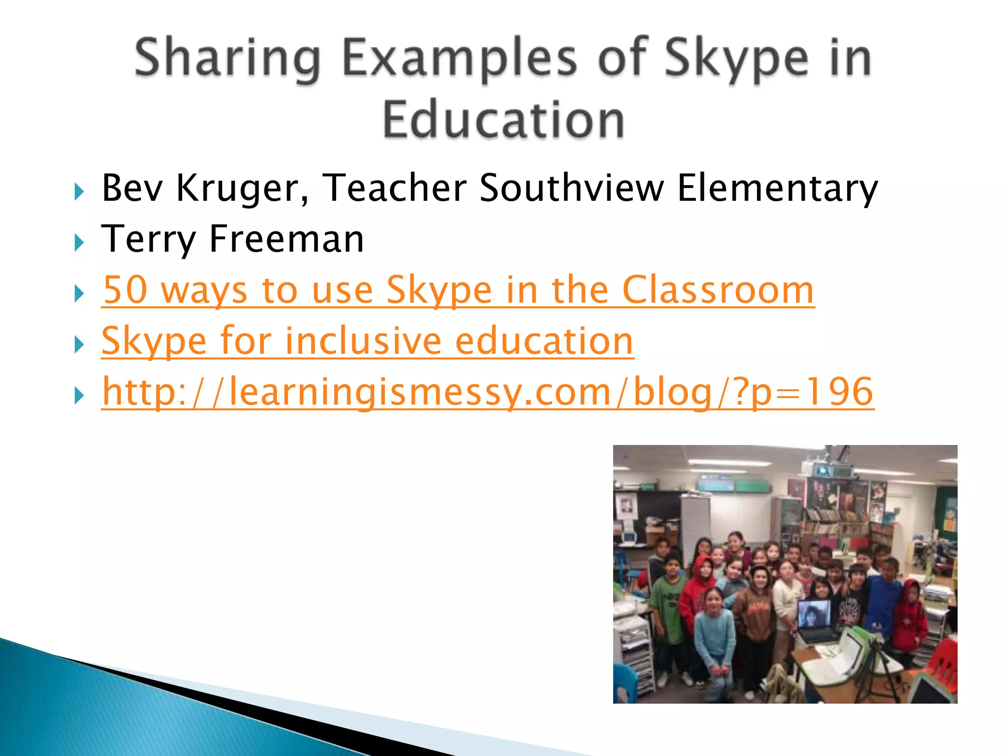 Video Conferencing and Skype | PPTX