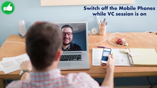 Video Conferencing Etiquette - Thiyagu | PDF | Technology & Computing