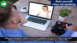 Video Conferencing Etiquette - Thiyagu | PDF