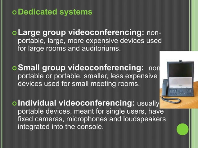 Video Conferencing Ppt | PPTX | Web Conferencing | Computer Software and Applications