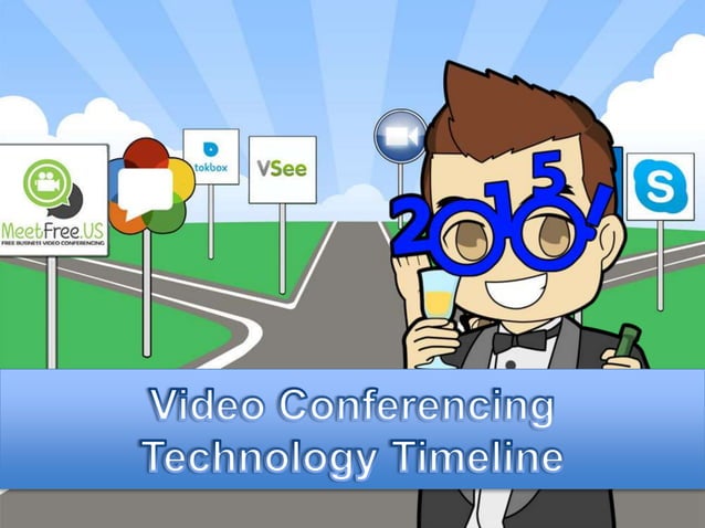 Video conferencing technology timeline | PPT
