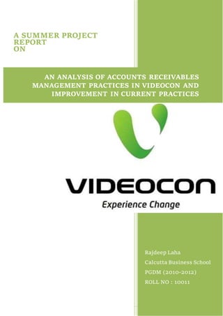Videocon final sip report | DOCX