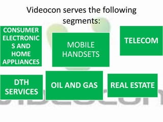 Videocon presentation product mix | PPTX