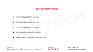 Video Consultation App for Doctors and Psychologists | PPT | Free Download