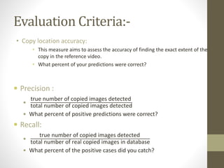 A Segmentation based Sequential Pattern Matching for Efficient Video ...