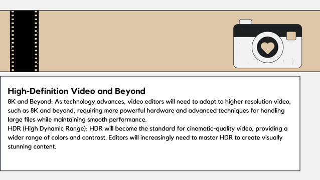 FUTURE OF VIDEO EDITING- CYBER TECH CREATIONS | PPT
