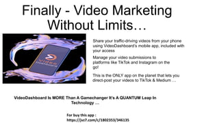 Video dashboard | PPTX