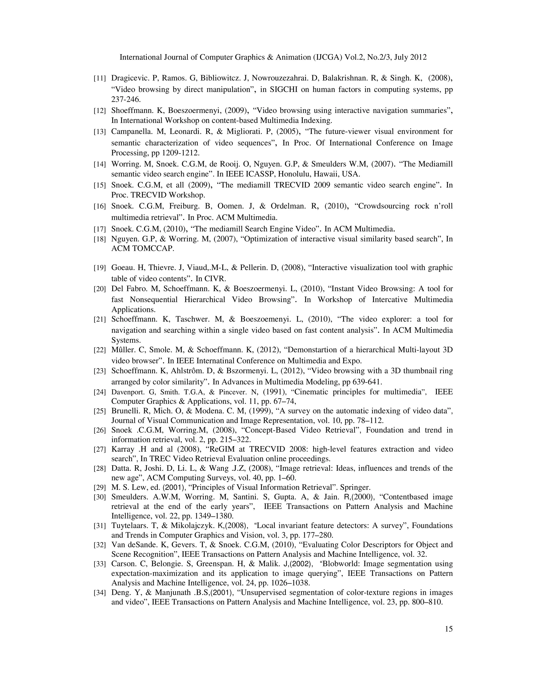 Video Data Visualization System : Semantic Classification and Personalization | PDF