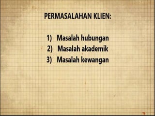 VIDEO DEMO KAUNSELING (Model ABCDE | REBT) | PPTX