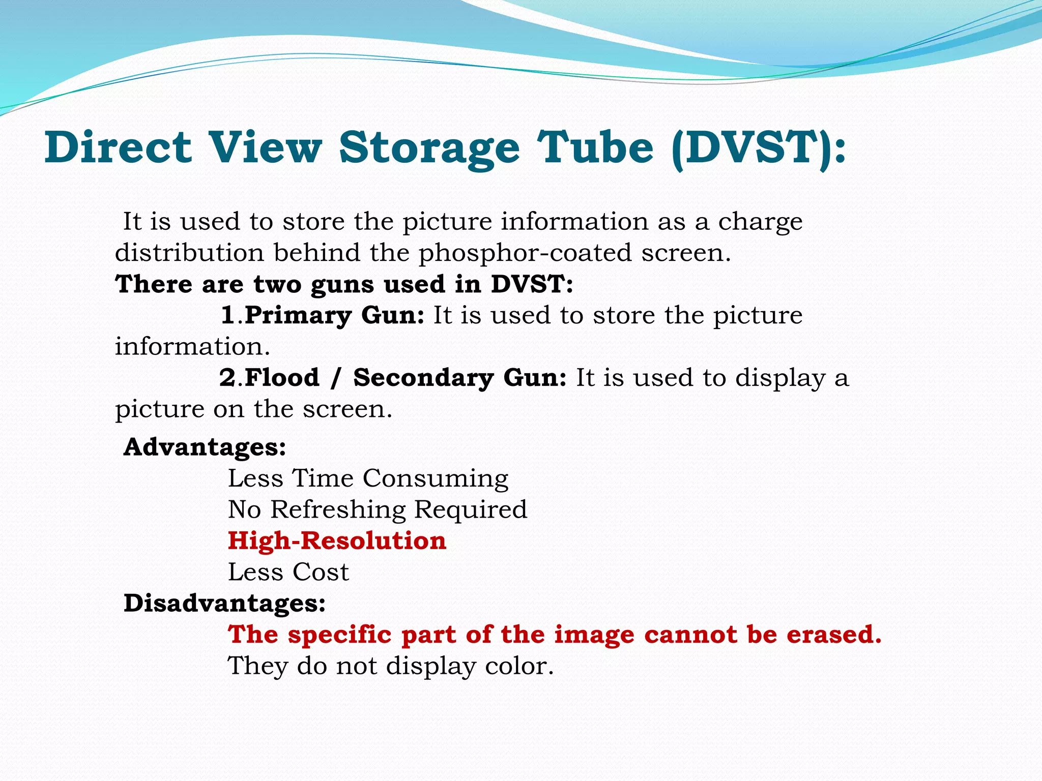 Video display devices | PPTX