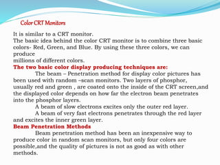 Video display devices | PPTX