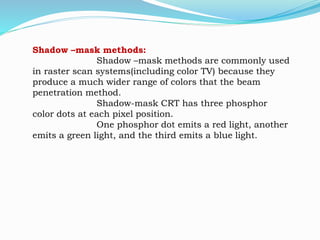 Video display devices | PPTX