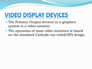 Video display devices | PPTX
