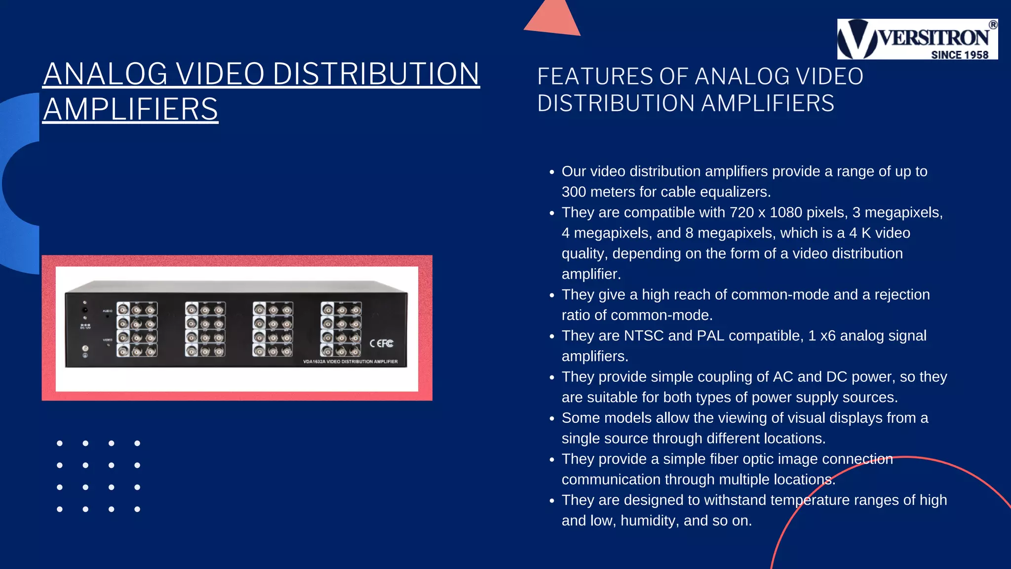 Video Distribution Amplifier | PDF