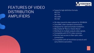 Video Distribution Amplifier | PDF