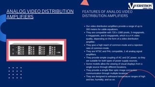 Video Distribution Amplifier | PDF