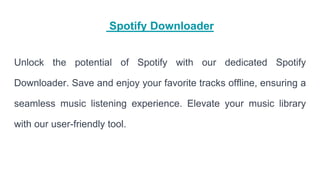 Video Downloader | PPTX