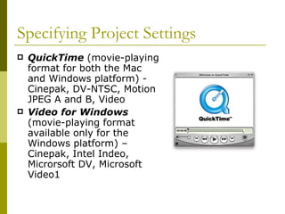 Video editing | PPT