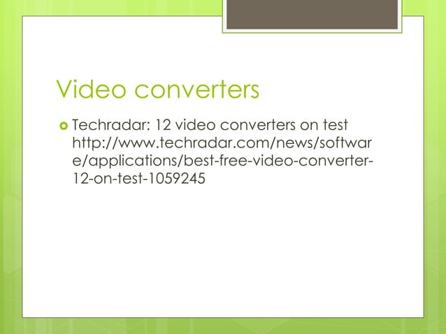 Video editing presentation | PDF