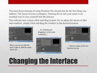 Video editing | PPTX | Video Software | Computer Software and Applications