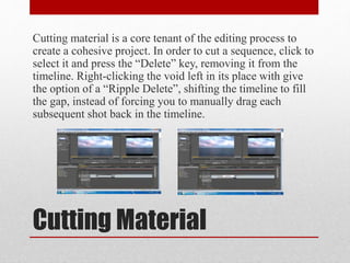 Video editing | PPTX
