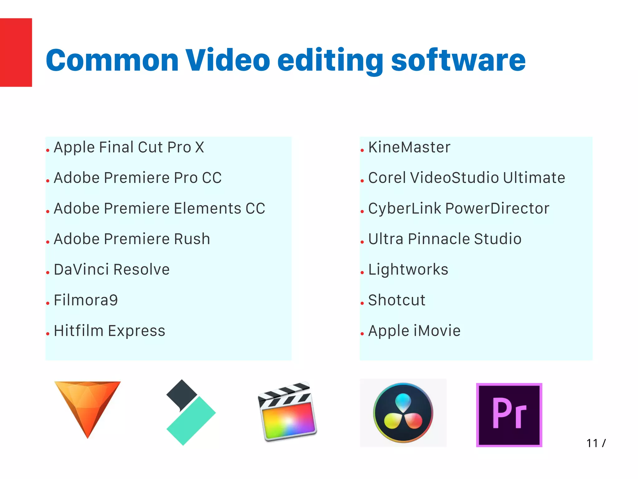 Basics of Video Editing | Types of Video Editing | Video Production ...