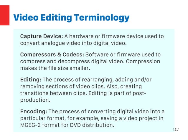 Basics of Video Editing | Types of Video Editing | Video Production ...