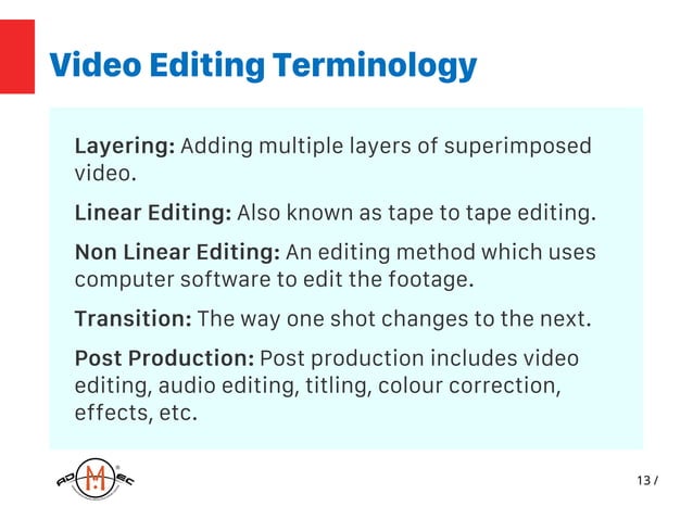 Basics of Video Editing | Types of Video Editing | Video Production ...