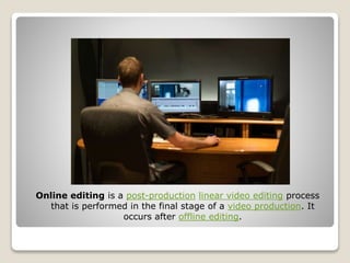 Video Editing Process | PPTX