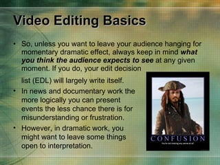 Video Editing Basics | PPT