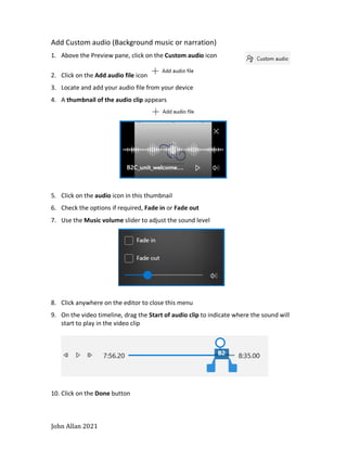 Video Editing Basics for Teachers | PDF