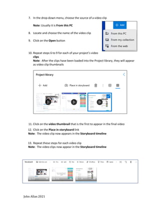 Video Editing Basics for Teachers | PDF