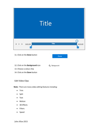 Video Editing Basics for Teachers | PDF