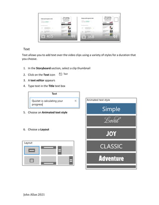 Video Editing Basics for Teachers | PDF