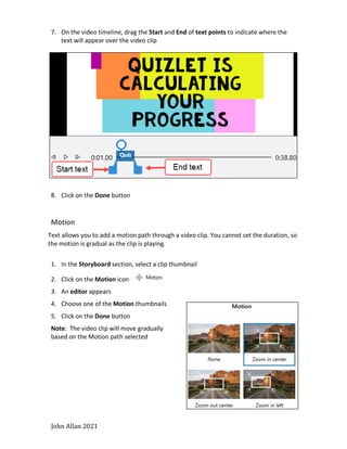Video Editing Basics for Teachers | PDF