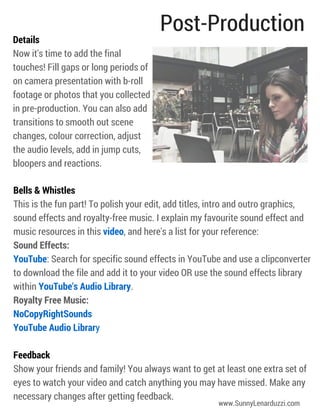 Video editing cheat_sheet_2_2_compressed | PDF