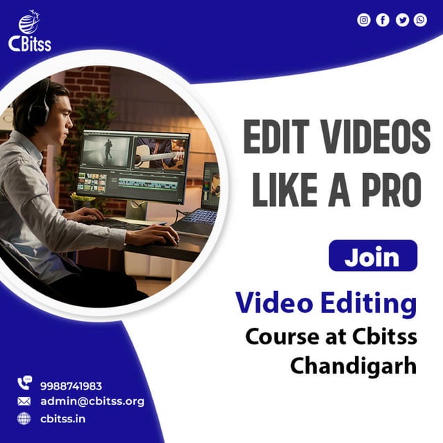 Video Editing Course in Chandigarh | Become a Pro Editor with CBitss | PDF