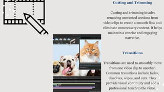 VIDEO EDITING TECHNIQUES | PPTX