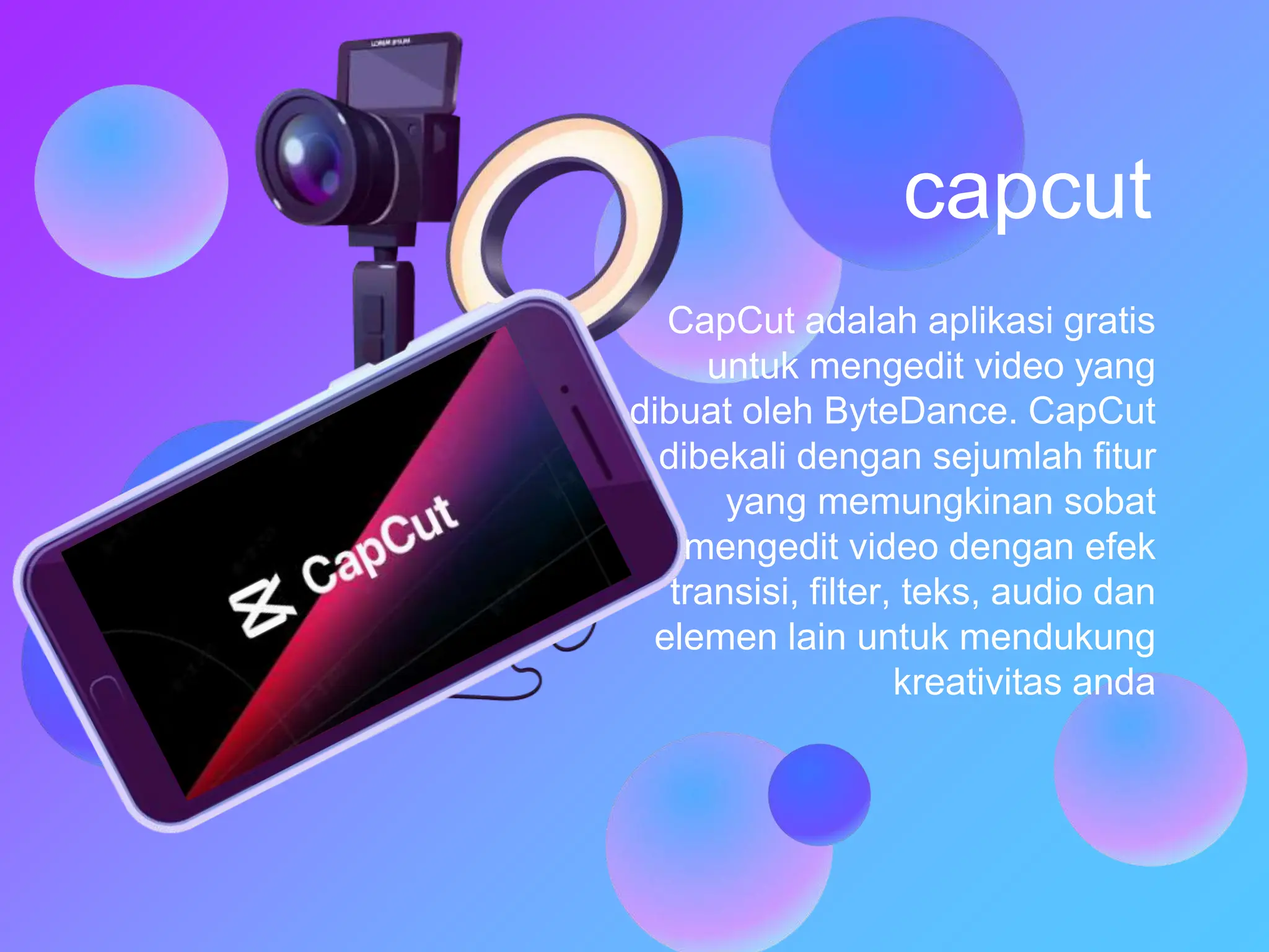video editing tutorial untuk siswa smp kelas 8 | PPT video editing tutorial untuk siswa smp kelas 8 | PPT