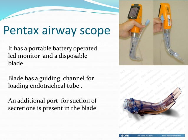 Video & fibreoptic laryngoscope | PPTX | Ear, Nose and Throat ...
