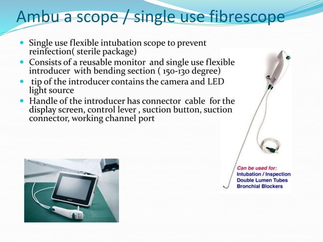 Video & fibreoptic laryngoscope | PPTX | Ear, Nose and Throat ...