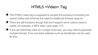 Industrial Technology Multimedia Video Theory Prelim Course | PPTX