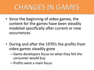 History of Video Games | PPTX