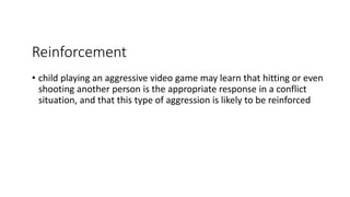 Video game and violence | PPTX