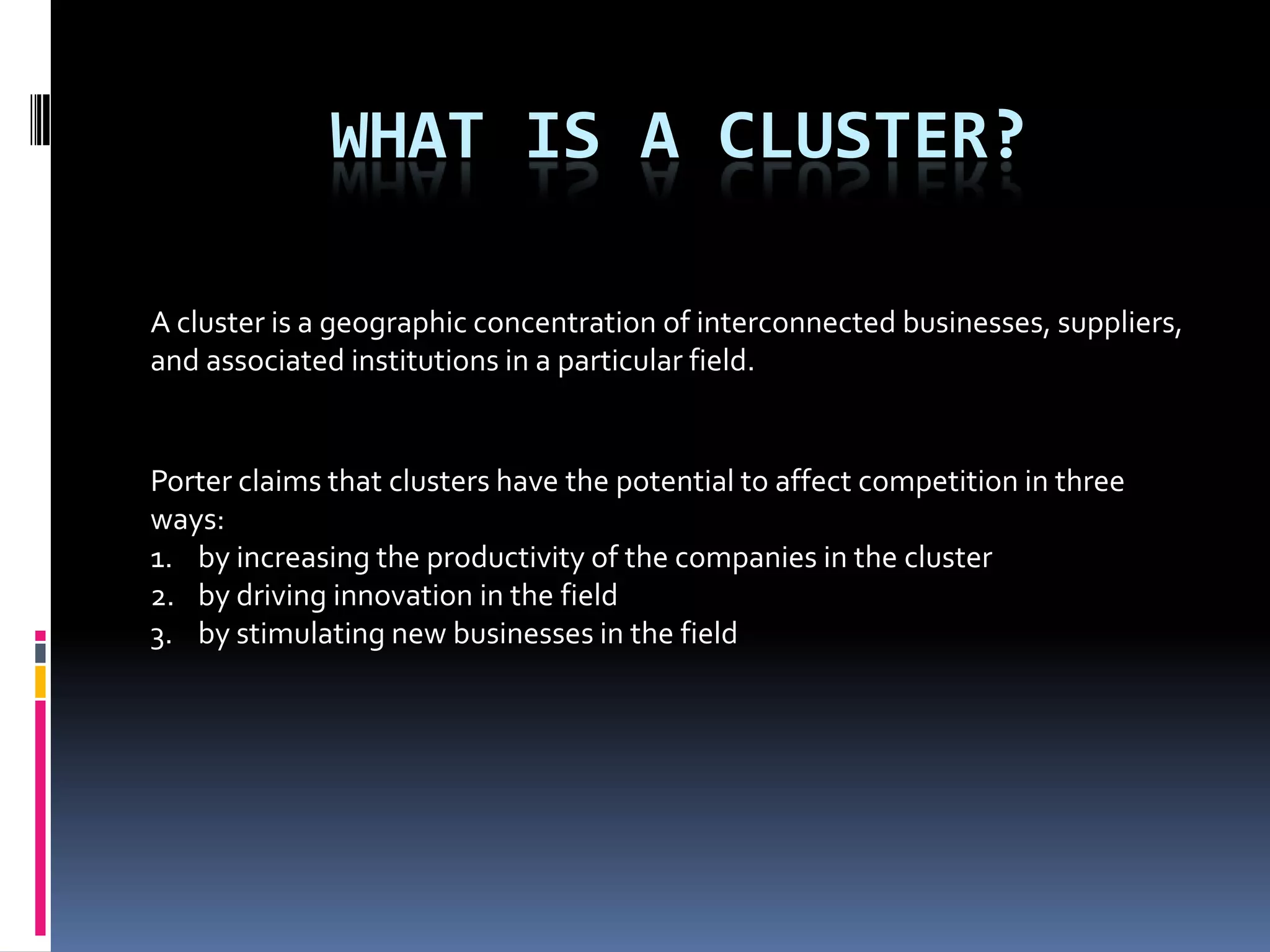 Video Game Clusters | PPTX