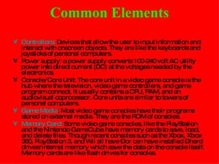 Video Game Console | PPT